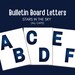 Stars in the Sky Bulletin Board Letters, Printable Bulletin Board ...