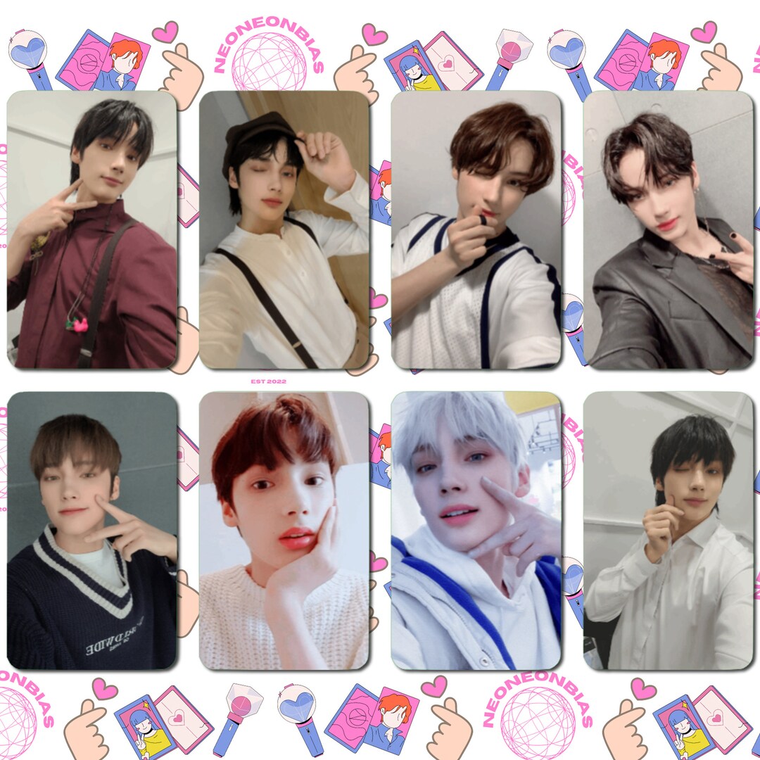 8 X TXT Bias Huening Kai Photocards SET 002 Photocards, Kpop Photocards ...
