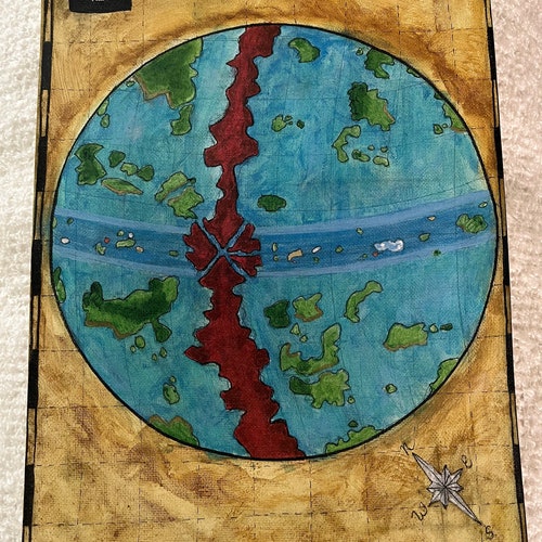 One Piece Anime World Map - Etsy