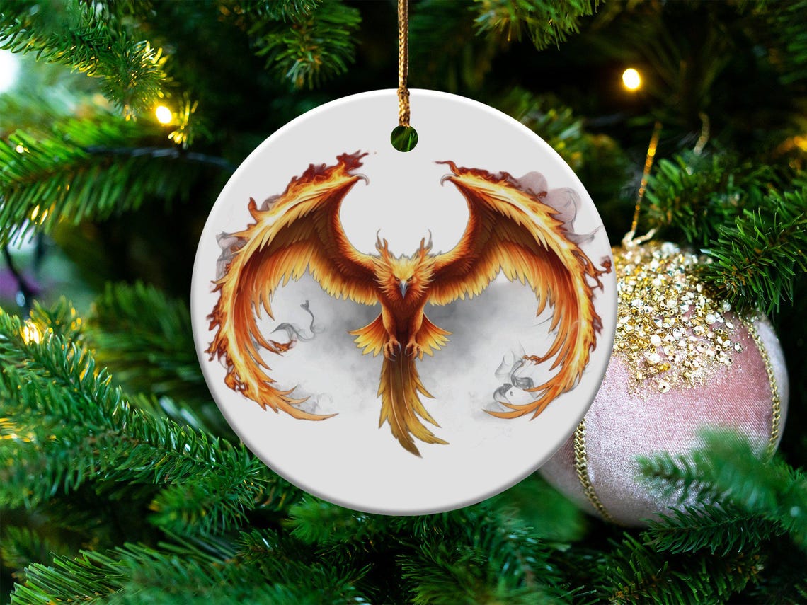 Phoenix Bird Digital, Fire Bird, Flying Phoenix, Fantasy Art, Mythical ...