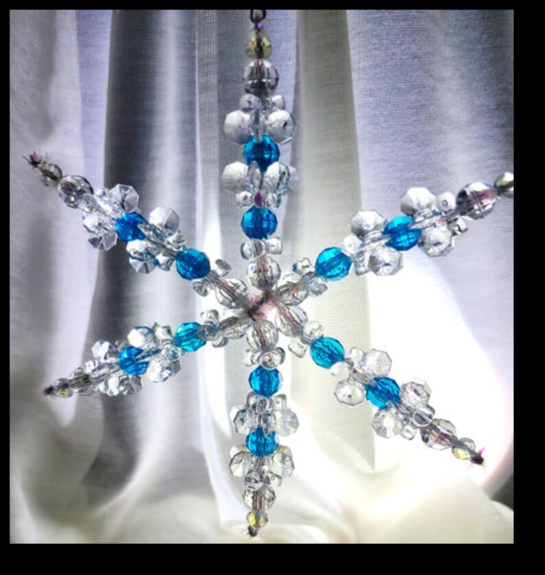 Acrylic Snowflake Suncatchers - 5 Inch - Etsy