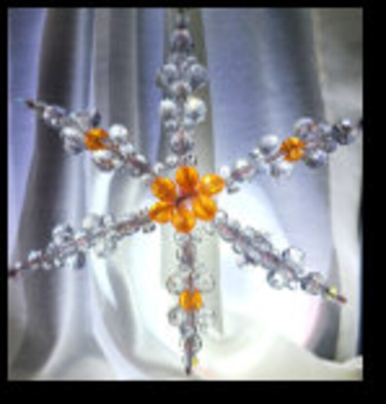 Acrylic Snowflake Suncatchers - 5 Inch - Etsy