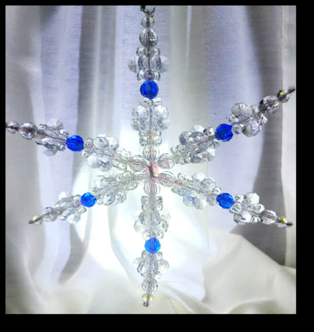Acrylic Snowflake Suncatchers - 5 Inch - Etsy