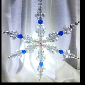 Acrylic Snowflake Suncatchers - 5 Inch - Etsy