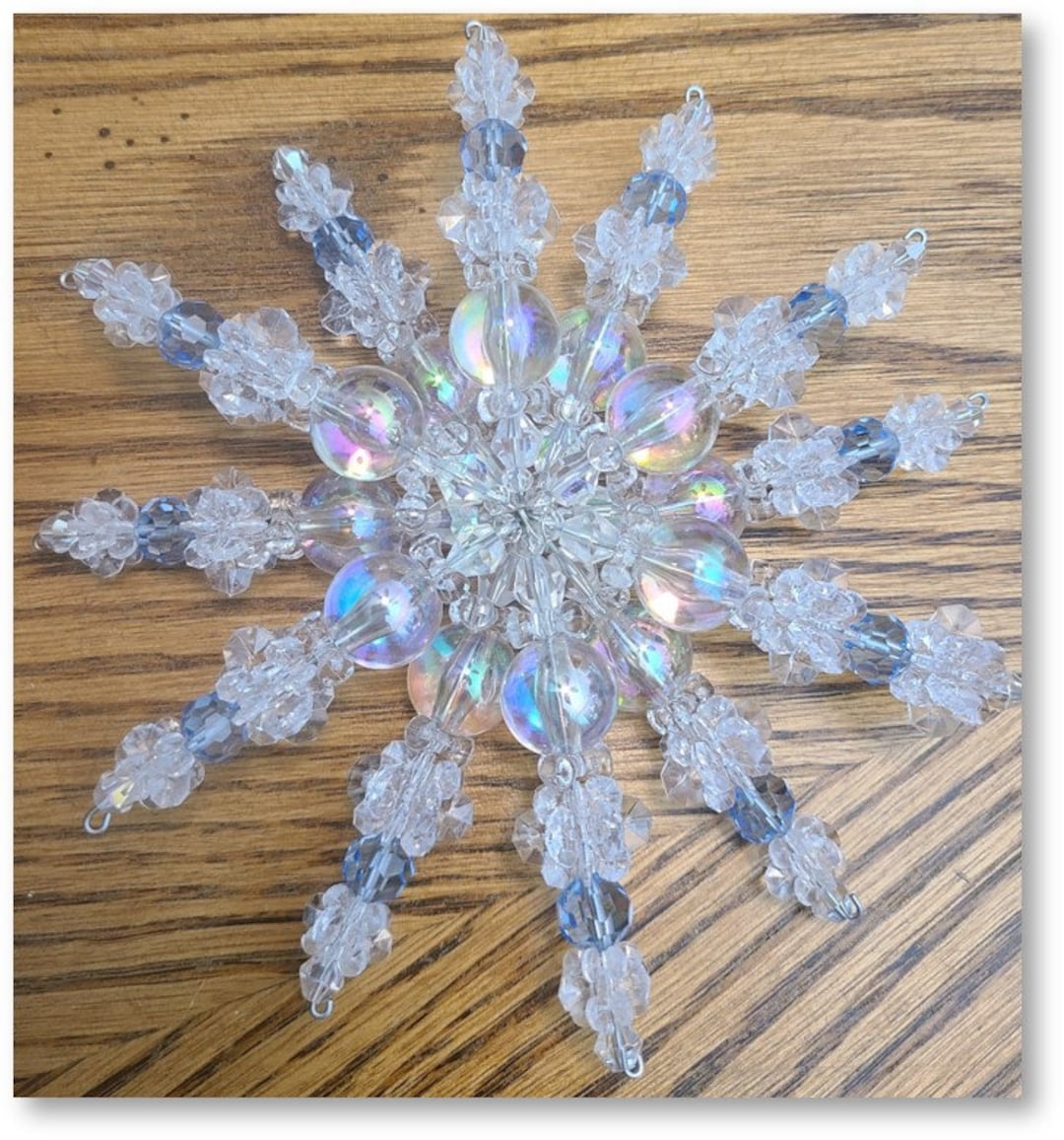 Acrylic Bubble Snowflake Suncatchers - 5 Inch - Etsy