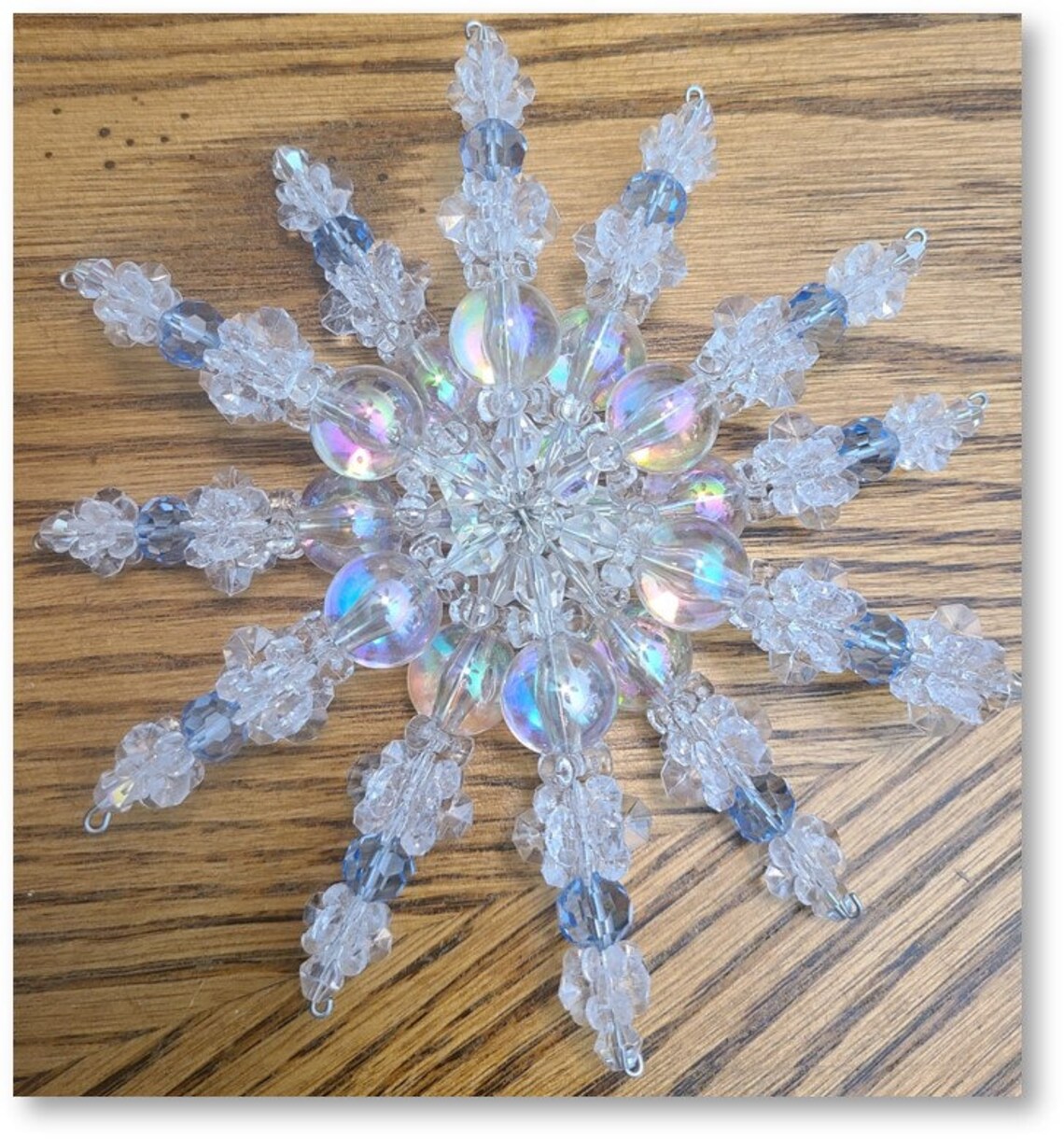 Acrylic Bubble Snowflake Suncatchers - 5 Inch - Etsy