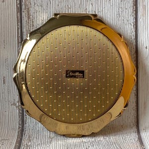 Vintage 1970s Stratton Queen Convertible Powder Compact With Toile ...