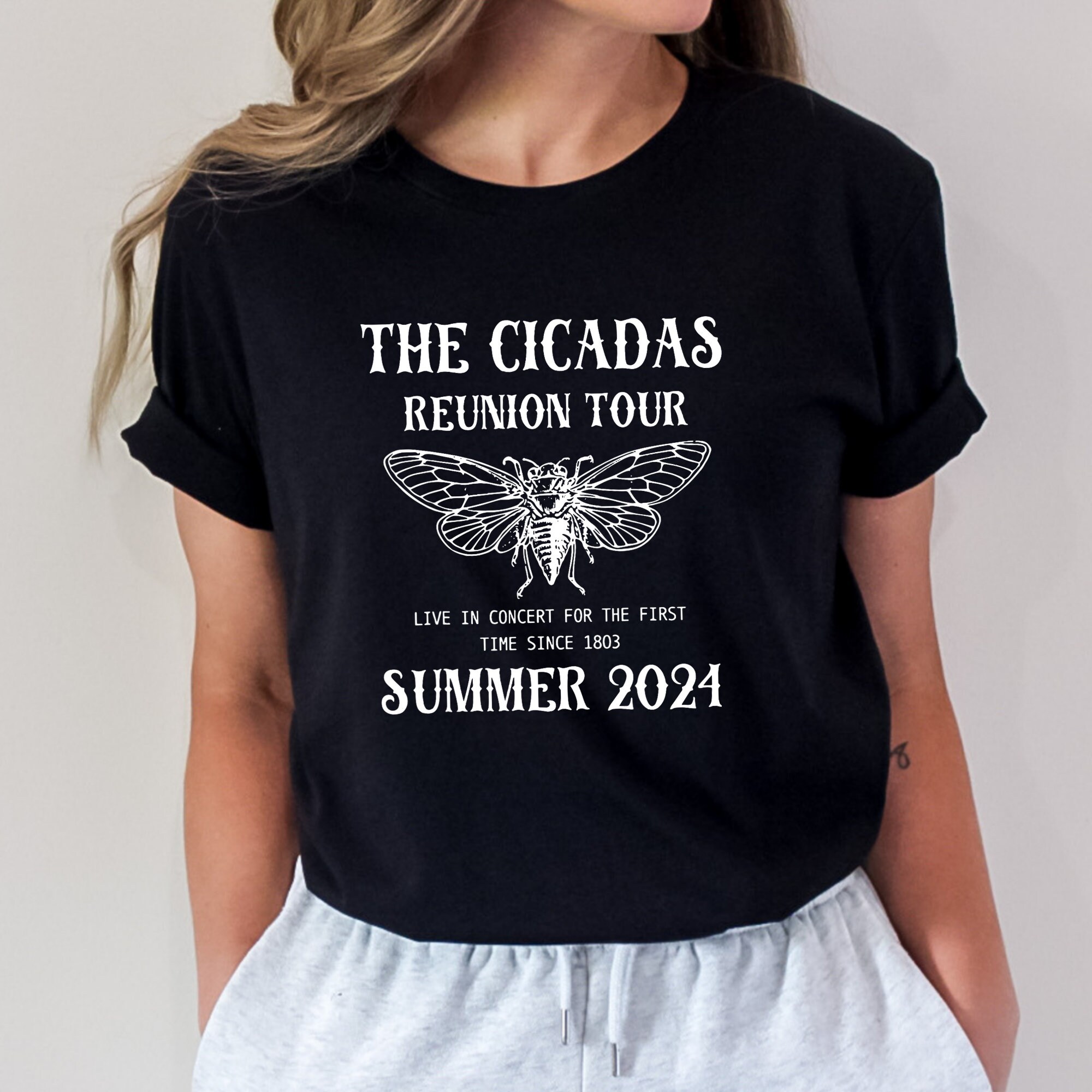 Cicada Shirt 2024 Cicada Emergence Unisex Jersey Short Sleeve Tee Funny ...