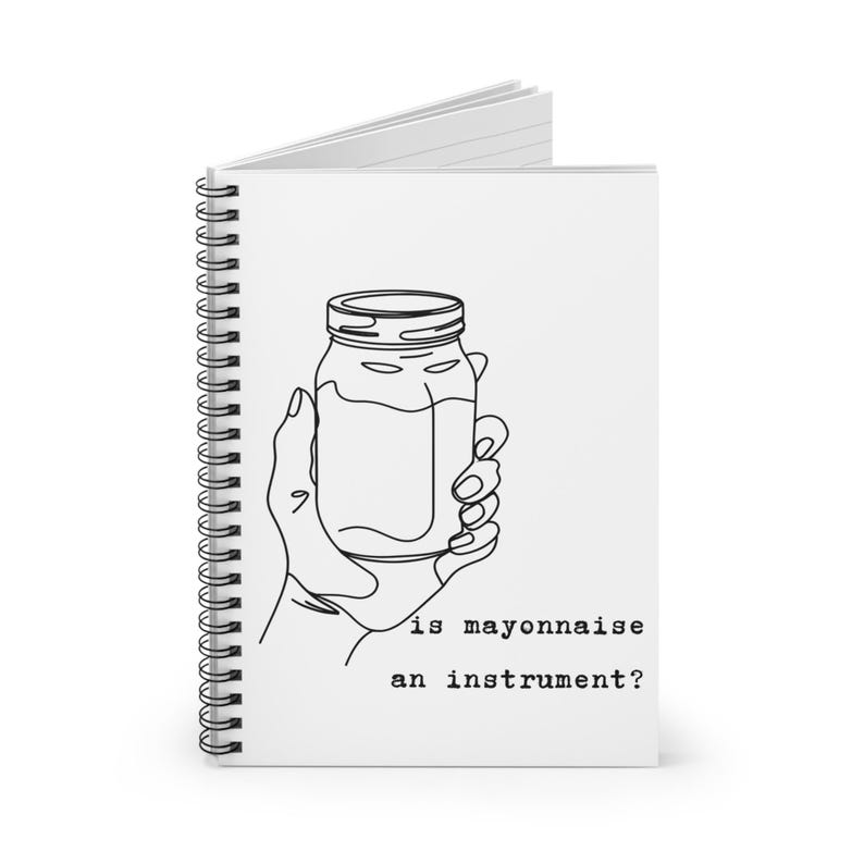 Patrick Star "is Mayonnaise an Instrument?" Quote Spiral Notebook - Etsy