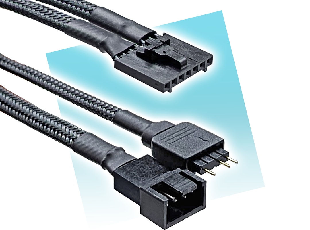 Lian Li 7-pin Uni SL Fan Hub to Standard ARGB 3-pin 5V and Pwm Fan ...