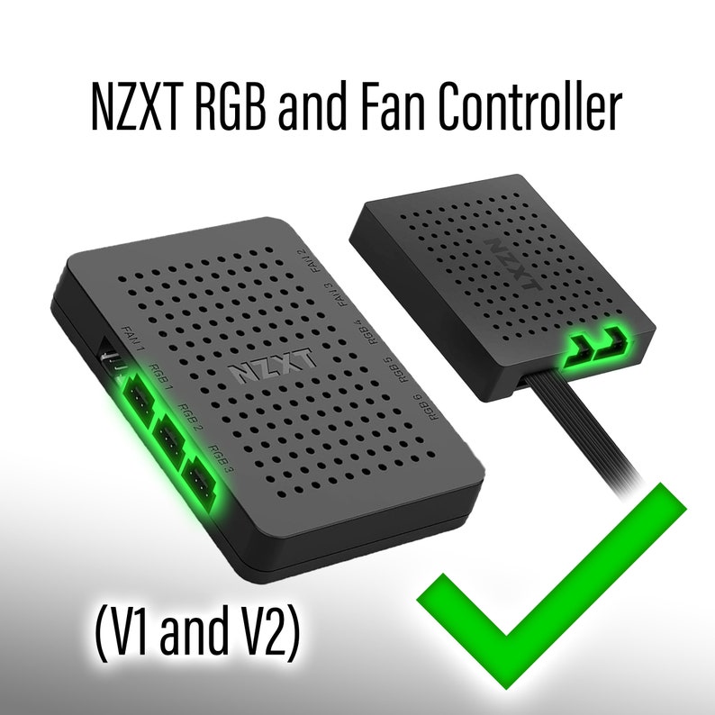 NZXT RGB to Standard 3-pin 5V ARGB Adapter - Etsy