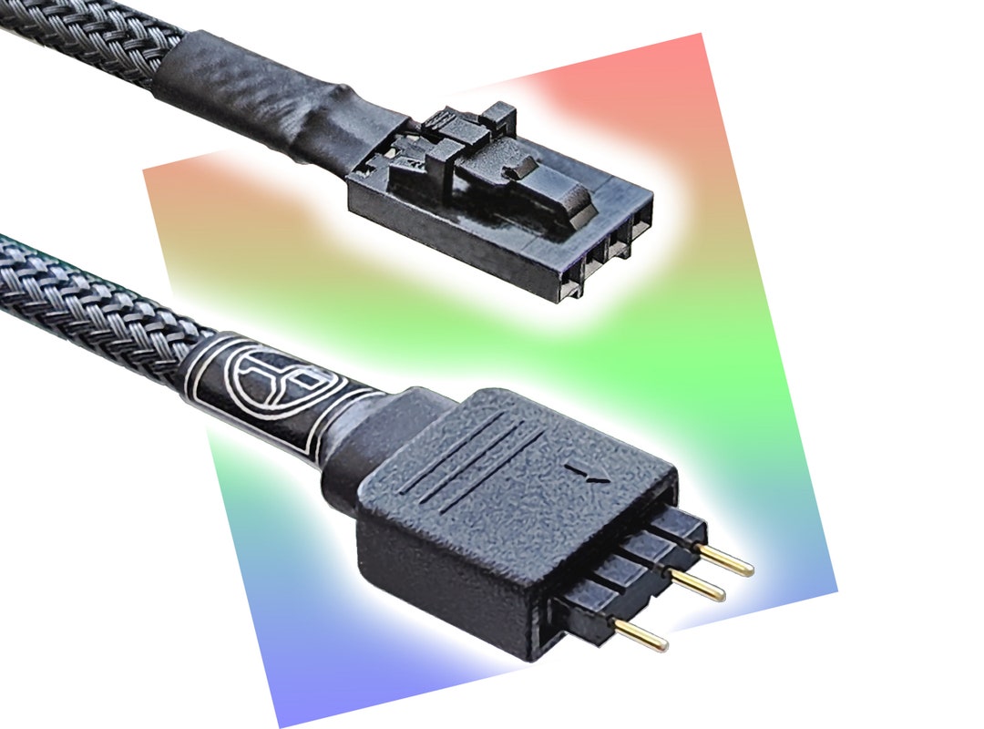 Corsair RGB Fan Hub to Standard ARGB 3-pin 5V Adapter (male/female) - Etsy