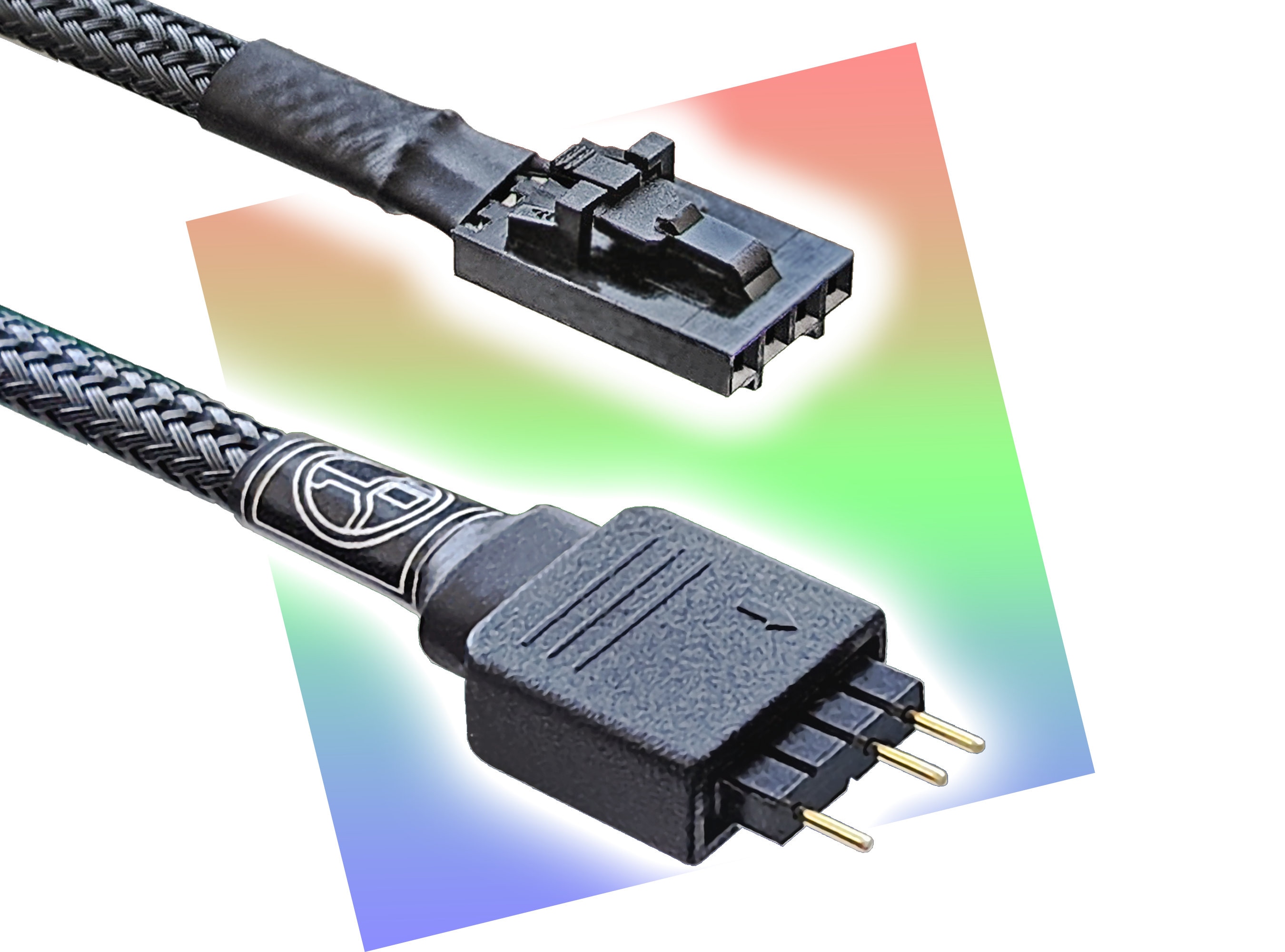 Corsair RGB Fan Hub to Standard ARGB 3-pin 5V Adapter male/female - Etsy