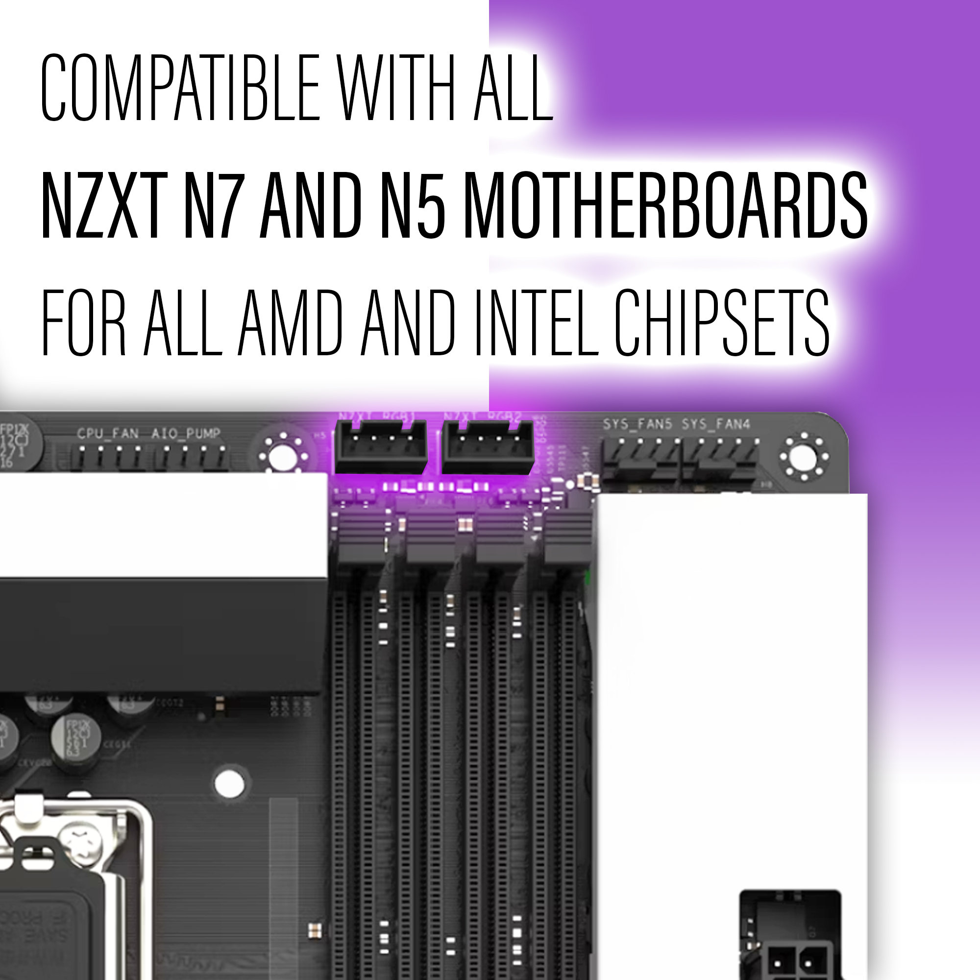 NZXT RGB to Standard 3-pin 5V ARGB Adapter - Etsy 日本
