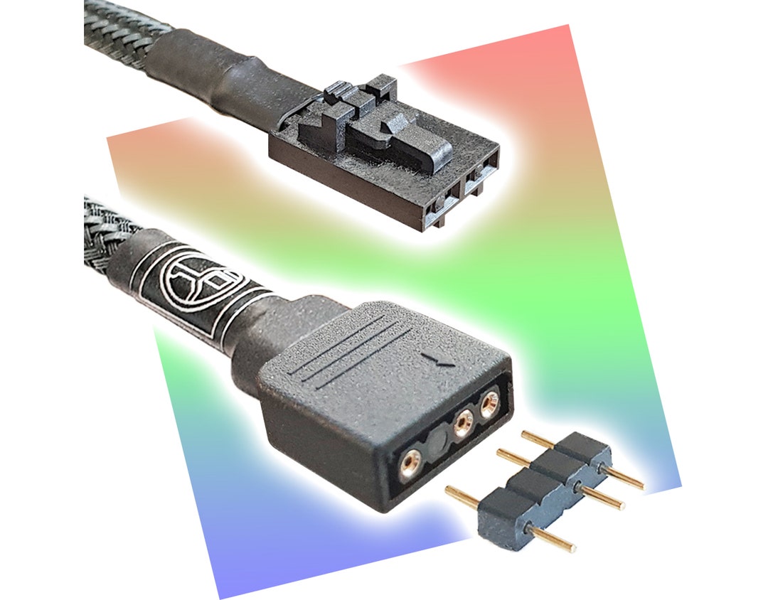 Corsair RGB Fan Hub to Standard ARGB 3-pin 5V Adapter male/female - Etsy