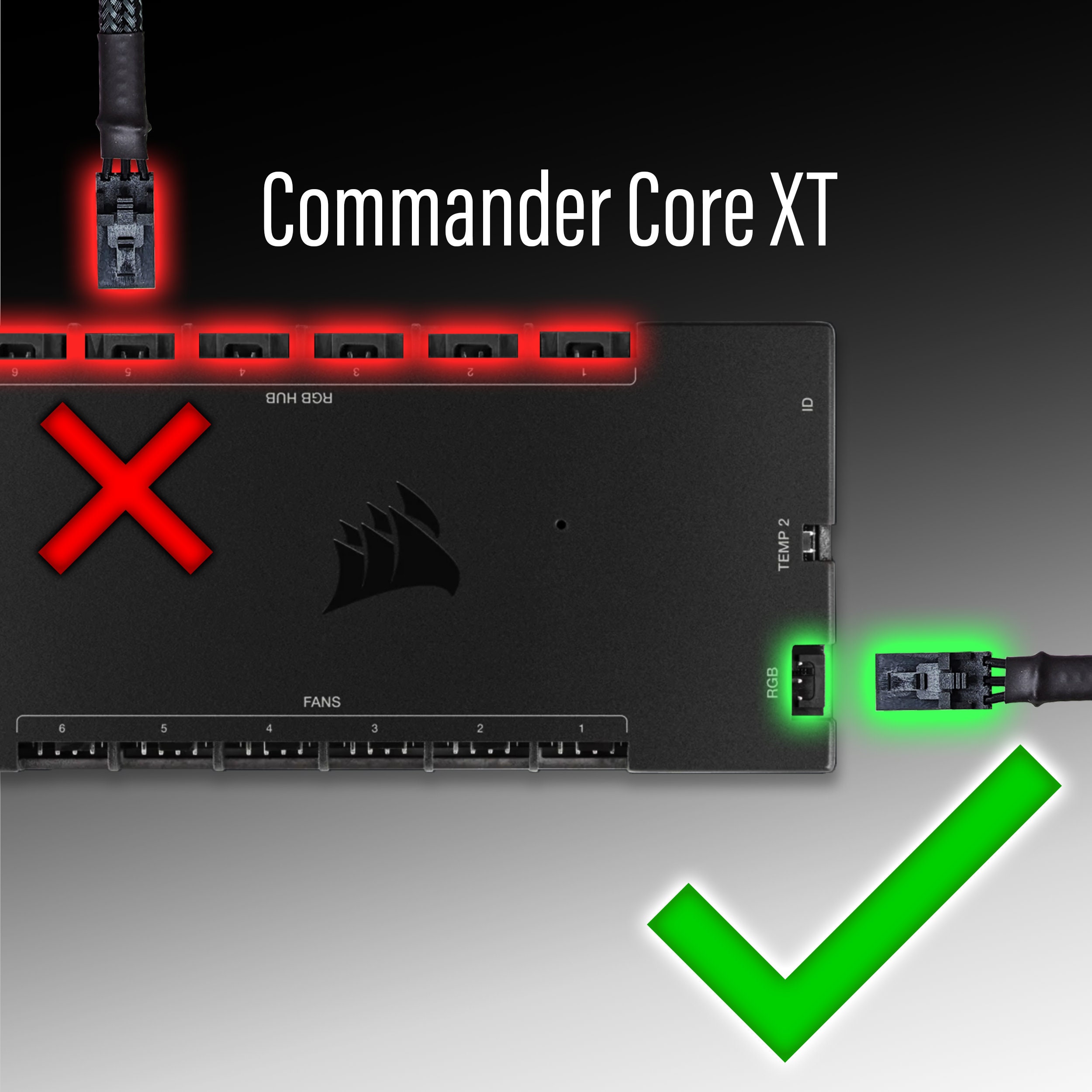 Corsair RGB to Standard ARGB 3-pin 5V Adapter (male/female) - Etsy