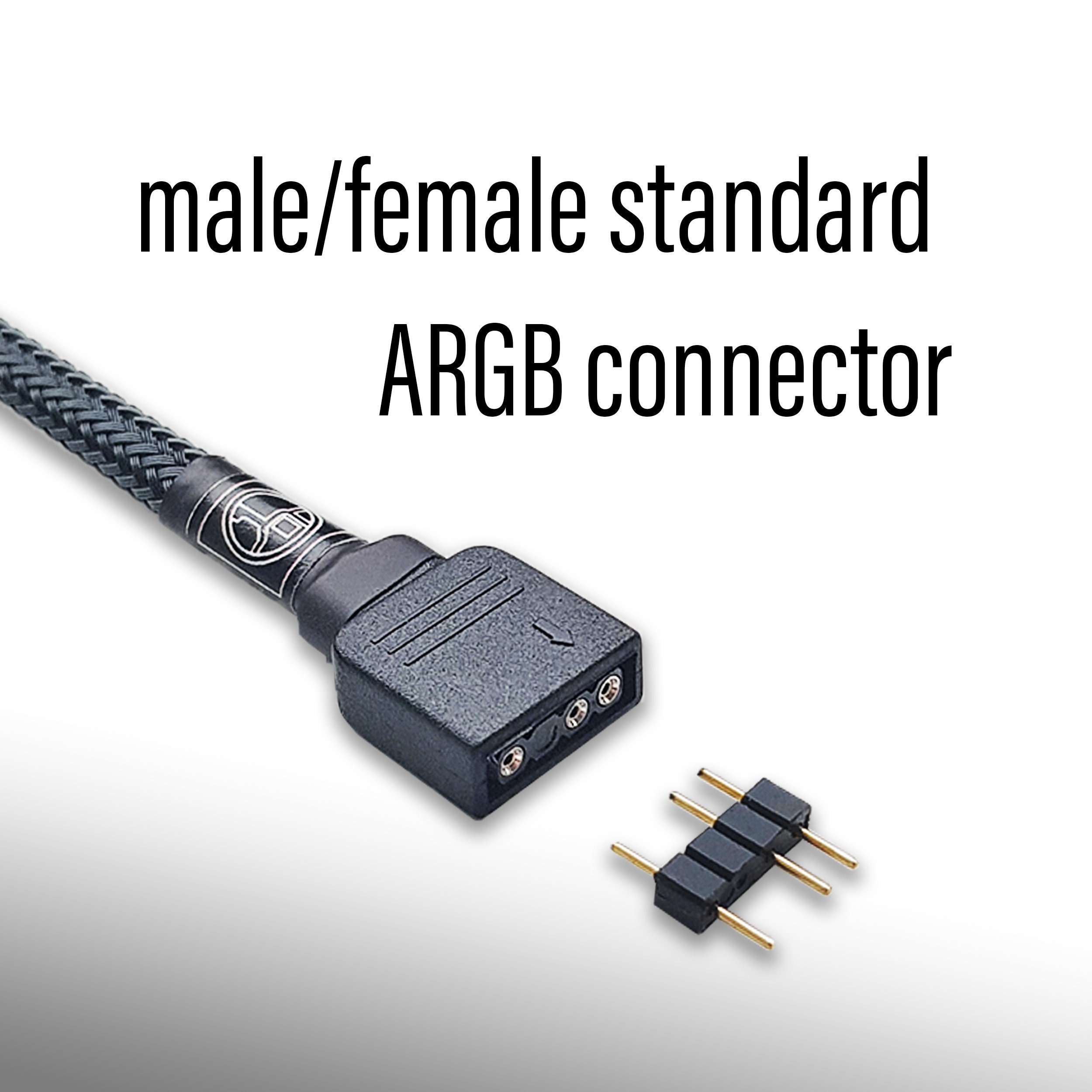 Corsair RGB to Standard ARGB 3-pin 5V Adapter male/female - Etsy
