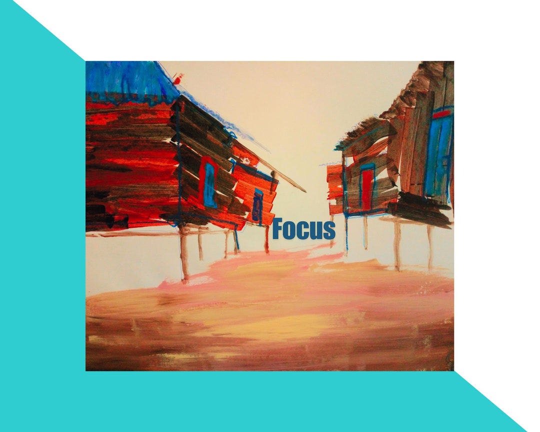 Focus- Educational Poster, Minset Classroom, Home, Office - Etsy