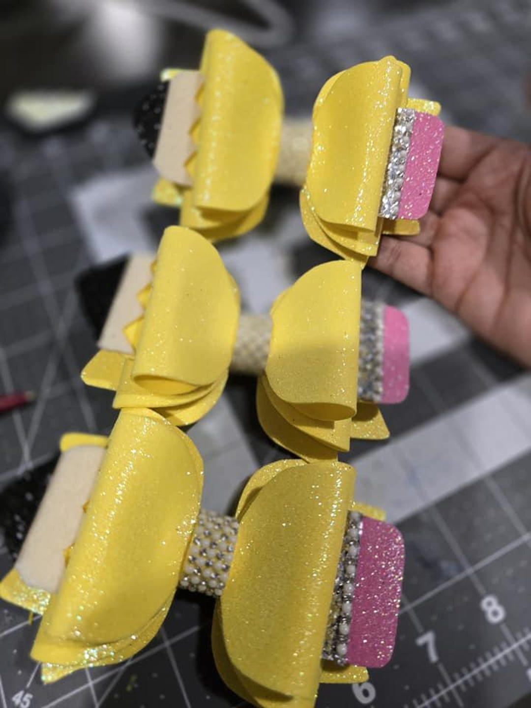 Pencil Big Bow - Etsy