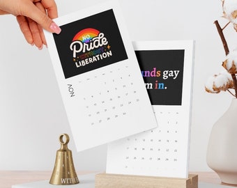 Pride Desk Calendar - Etsy