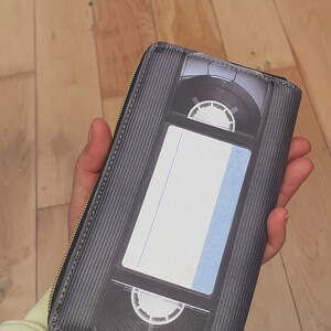 Retro VHS Tape Wallet, VHS Retro Purse, Retro Purse, Zipper Wallet ...