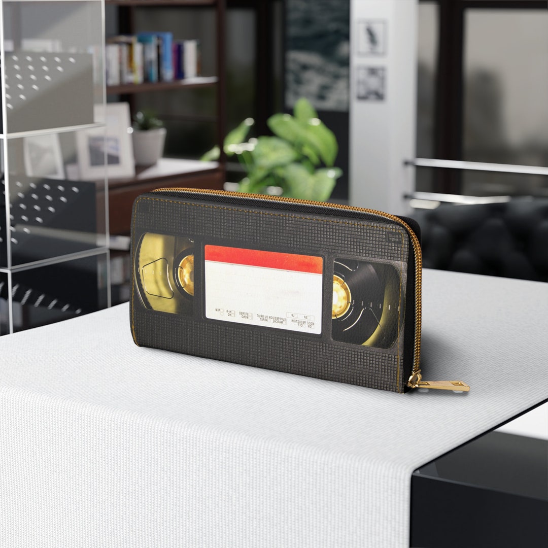 Vhs Wallet, Vhs Video Wallet, Realistic Cassette Tape Purse, Retro Vhs ...