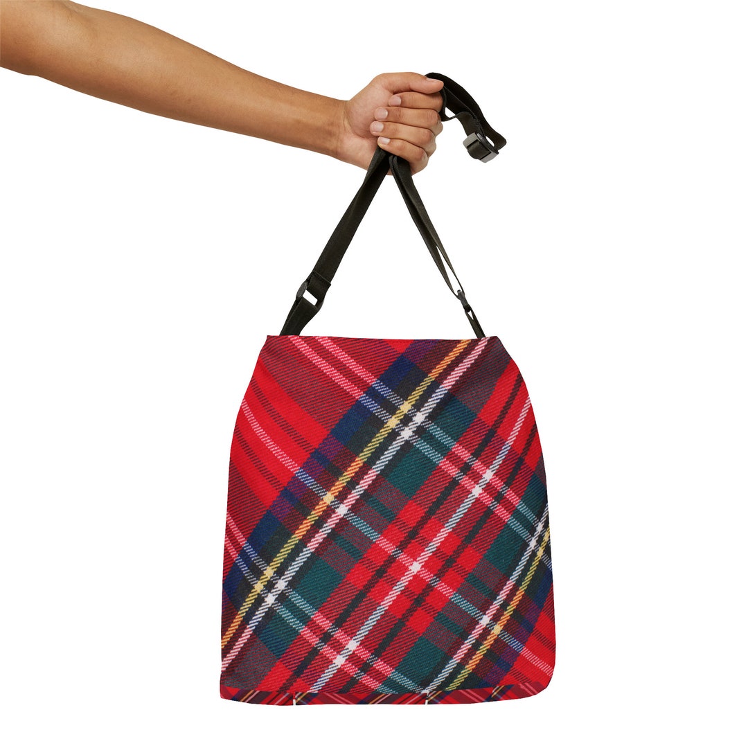 Tartan Bag, Plaid Bag, Plaid Backpack, Trending Bag, Plaid Book Bag ...