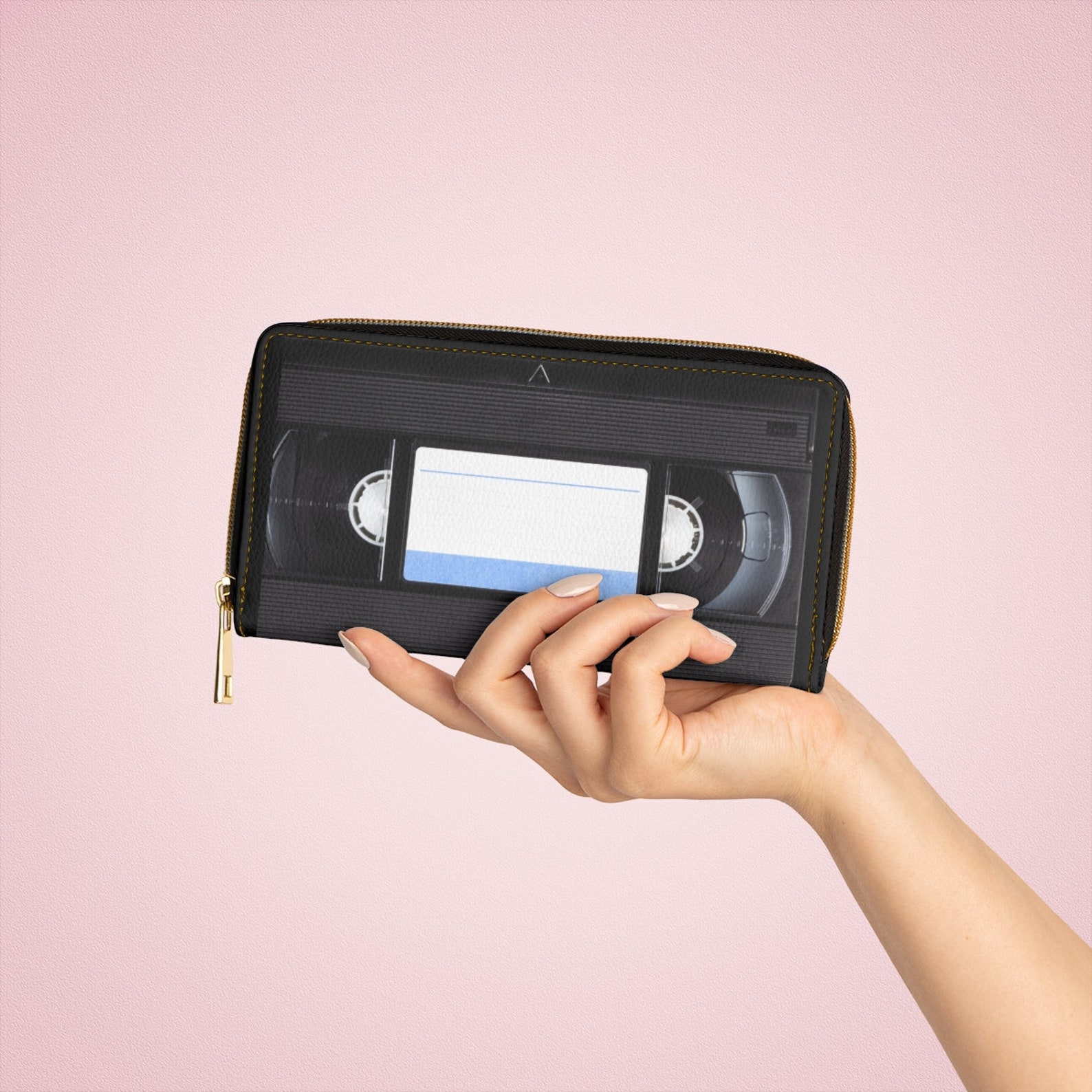 Retro VHS Tape Wallet, VHS Retro Purse, Retro Purse, Zipper Wallet ...