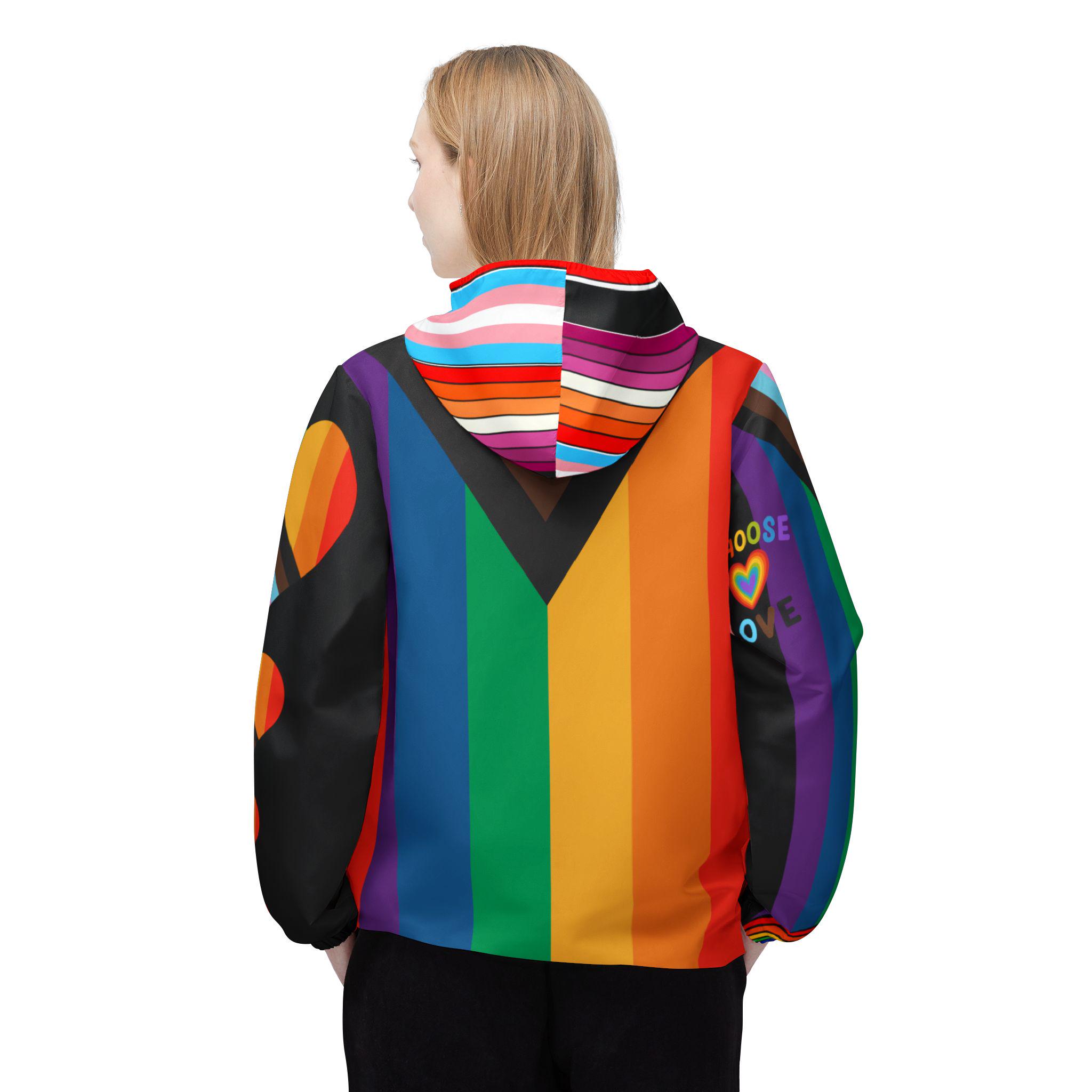 LGBTQIA Windbreaker, Pride Jacket, Trans Jacket, Lesbian Jacket, Trans ...