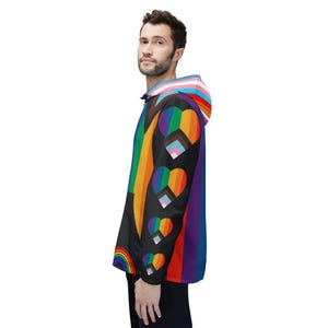 LGBTQIA Windbreaker, Pride Jacket, Trans Jacket, Lesbian Jacket, Trans ...