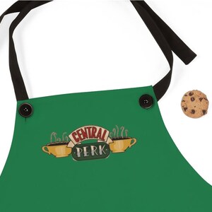 Central Perk Friends Apron TV Show Inspired Kitchen Cooking Apron ...