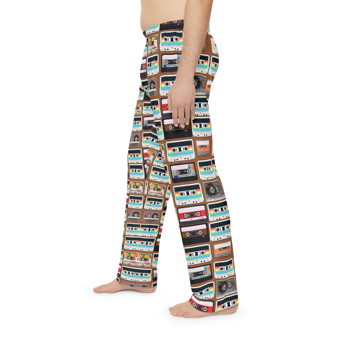 Retro Cassette Tape Bottoms, Retro Music Tape Pants, Mixtape Miami ...