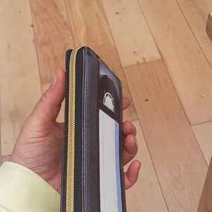 Retro VHS Tape Wallet, VHS Retro Purse, Retro Purse, Zipper Wallet ...