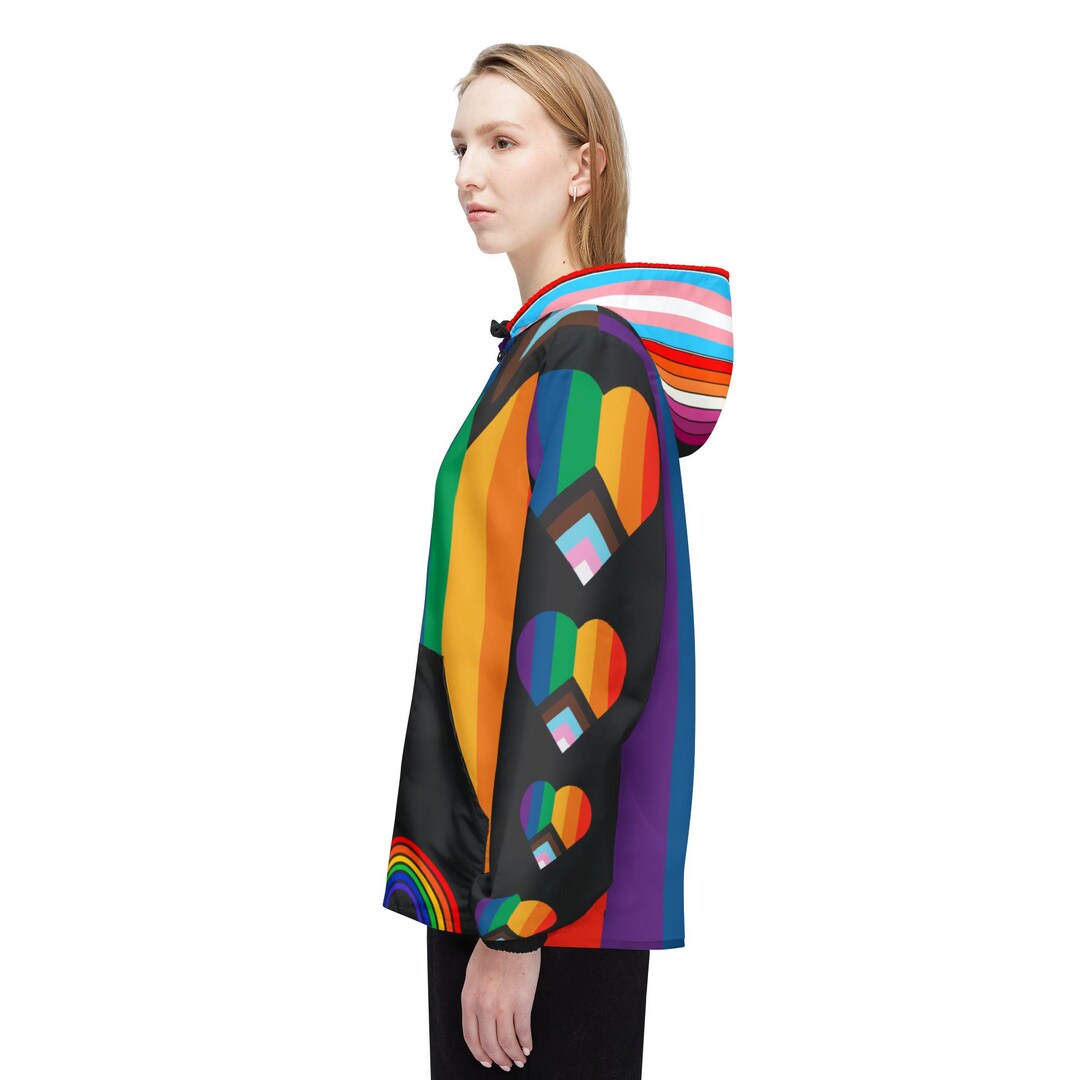 LGBTQIA Windbreaker, Pride Jacket, Trans Jacket, Lesbian Jacket, Trans ...