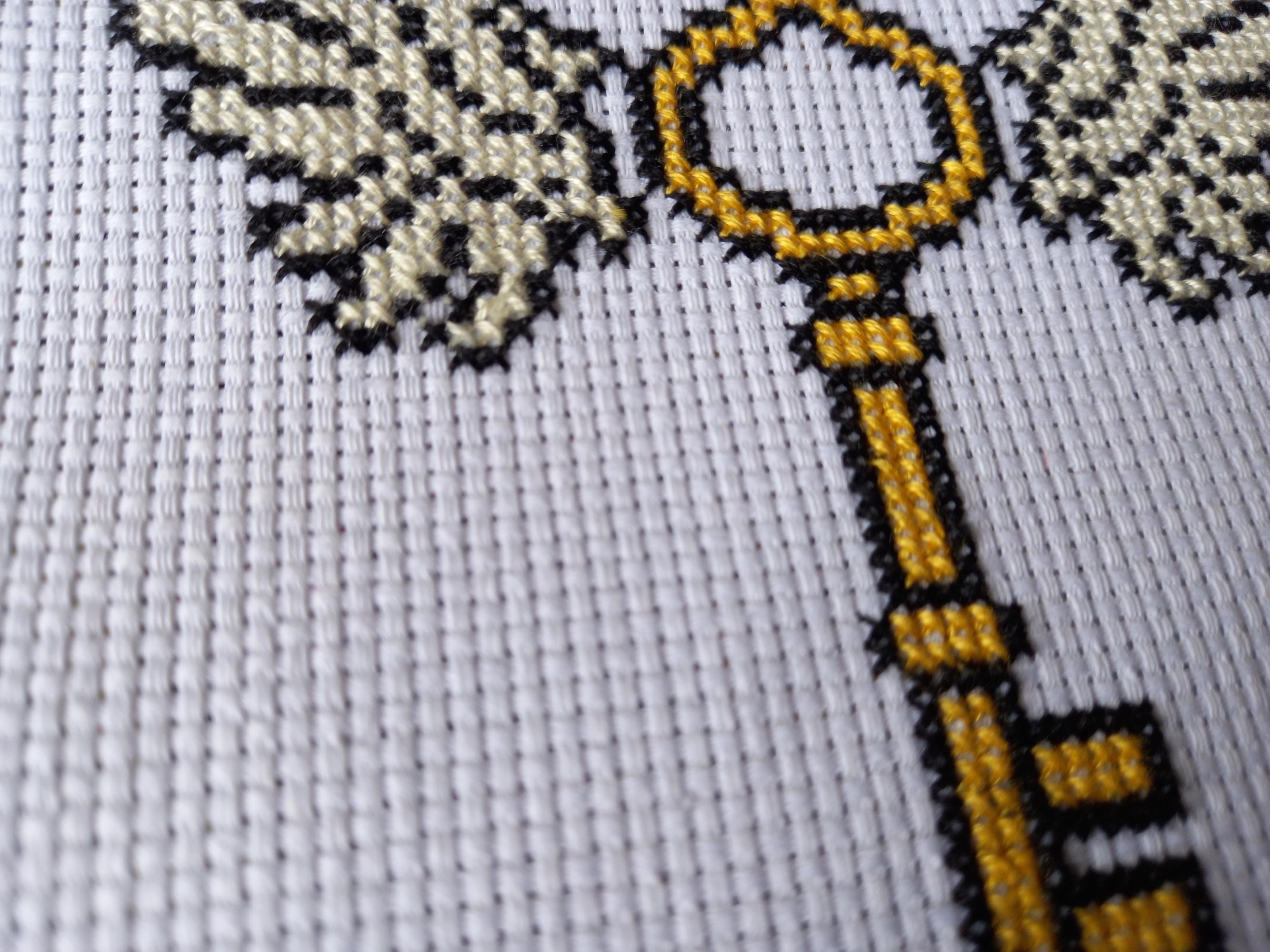 House Key With Wings and Heart Cross Stitch Pattern, Embroidery Gift ...