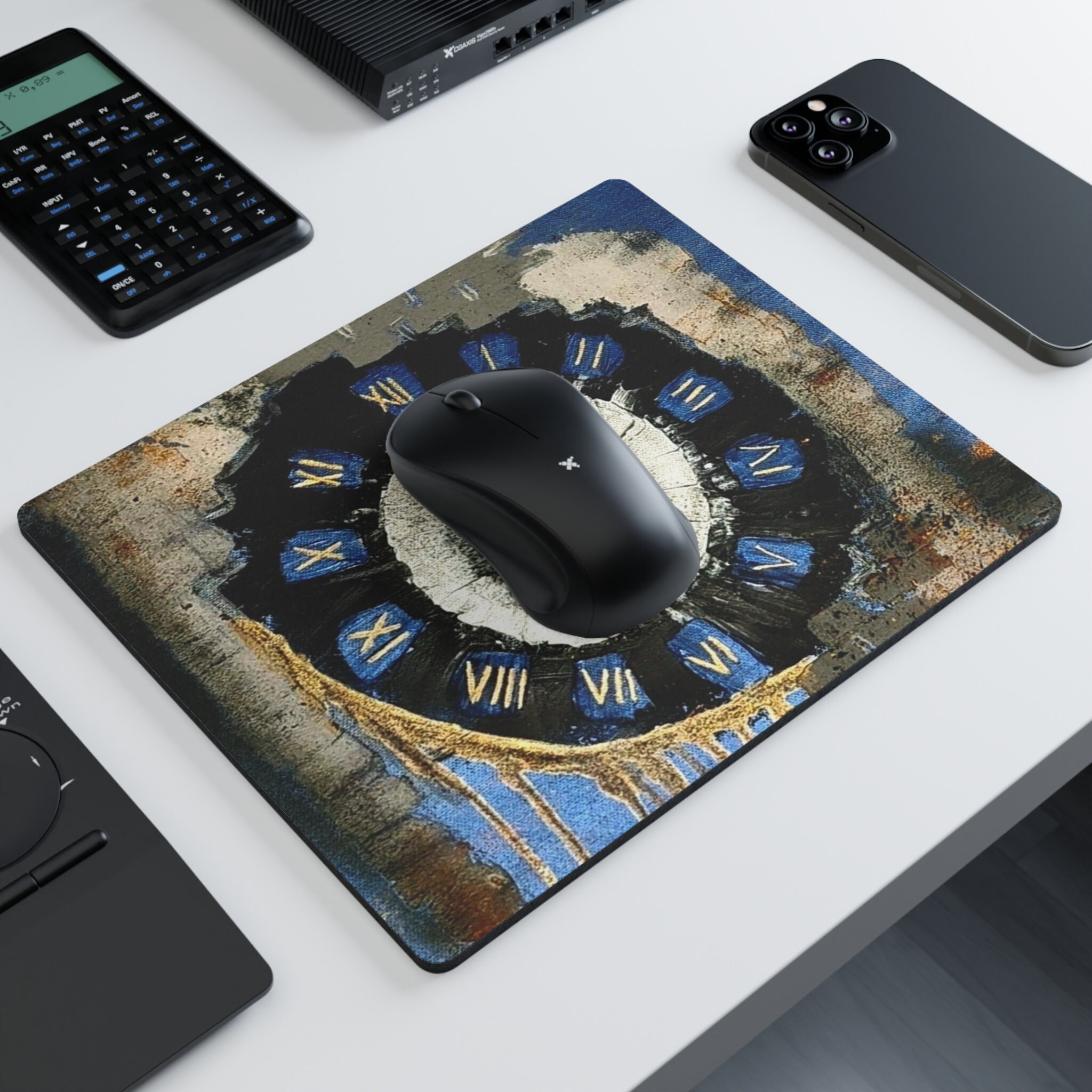 Original Art Mousepad| Gaming Mouse Pad| Time Travel-original Art by ...