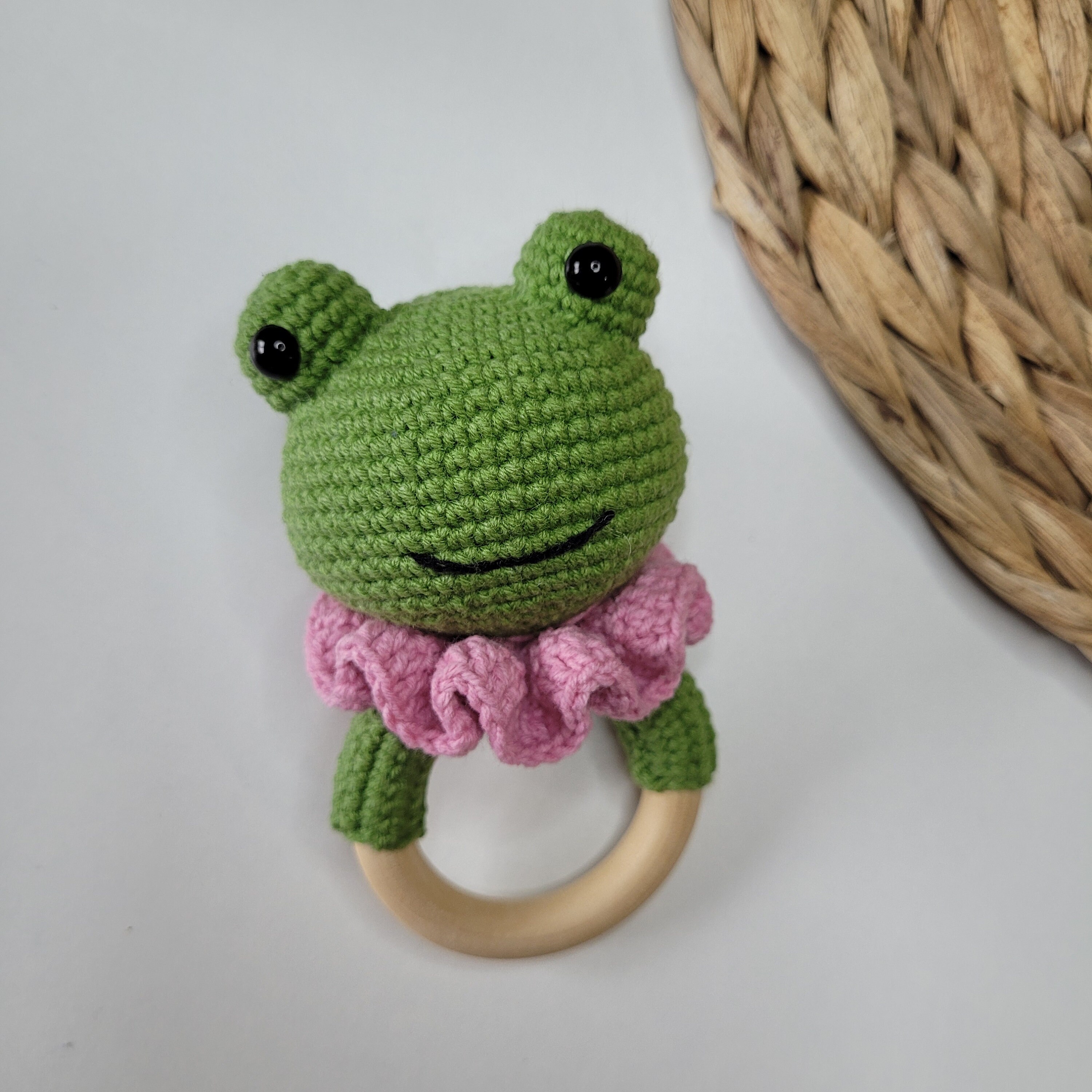 Crochet Pattern Frog Rattle Amigurumi Pattern Digital Pattern Instant ...