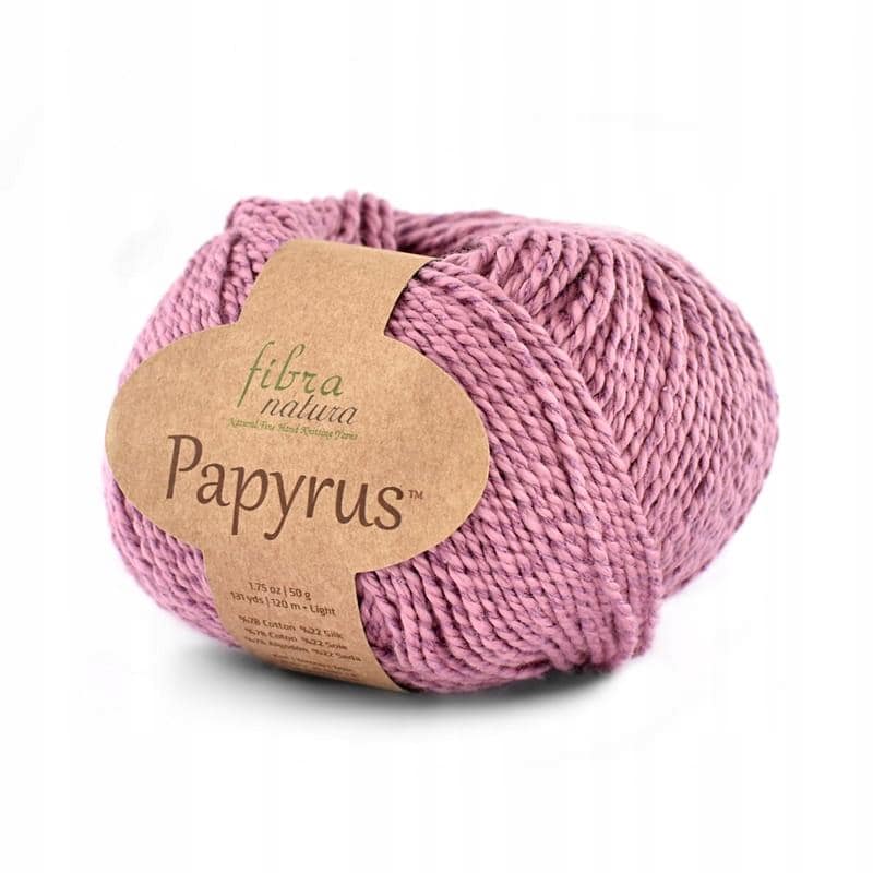 Fibra Natura Papyrus Yarn: Cotton Silk Blend - Summer Knitting Crochet ...
