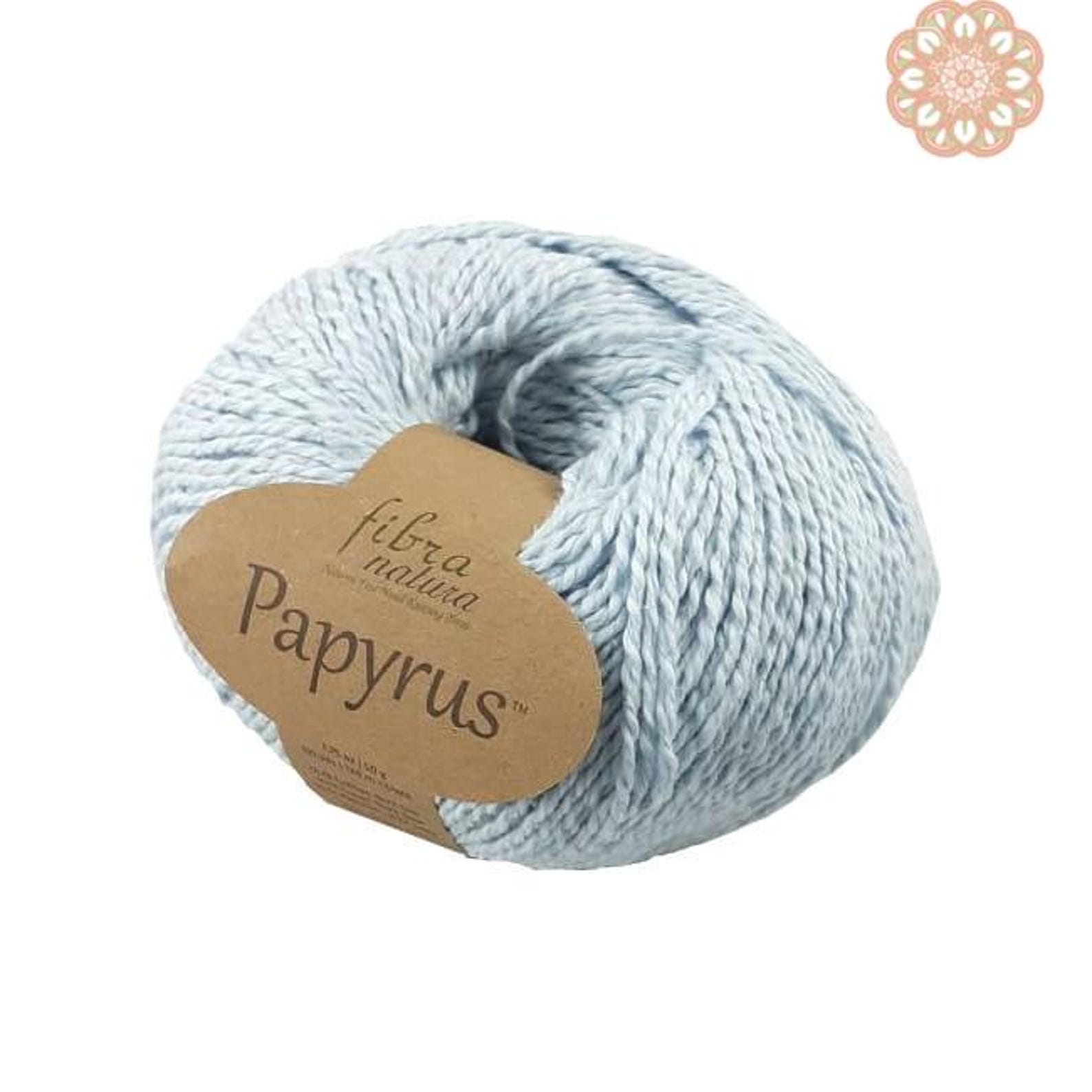 Fibra Natura Papyrus Yarn: Cotton Silk Blend - Summer Knitting Crochet ...