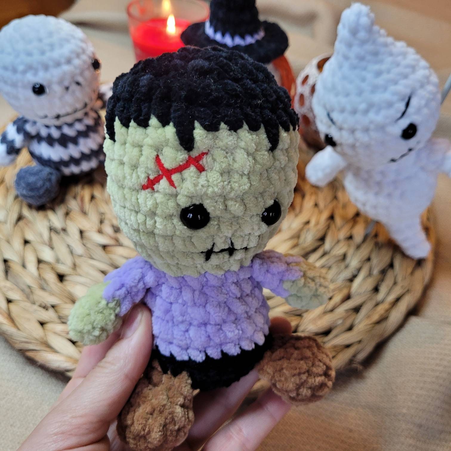 Plushie Frankenstein Toy for Halloween Decor or Gift for Kids - Etsy ...