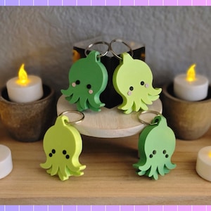 Cute Cthulhu Keychain | 3D Printed | Holoprops - Etsy