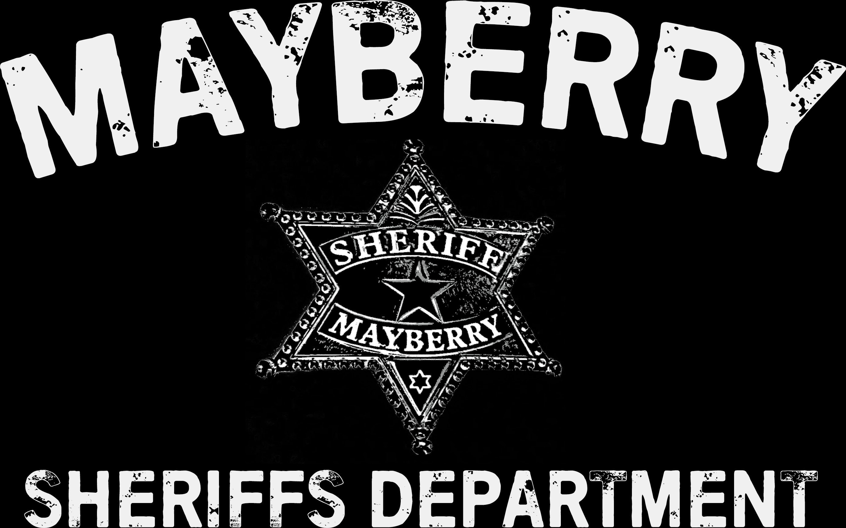 Mayberry Sheriff's Department T-shirt: Classic TV Show Inspired - Etsy