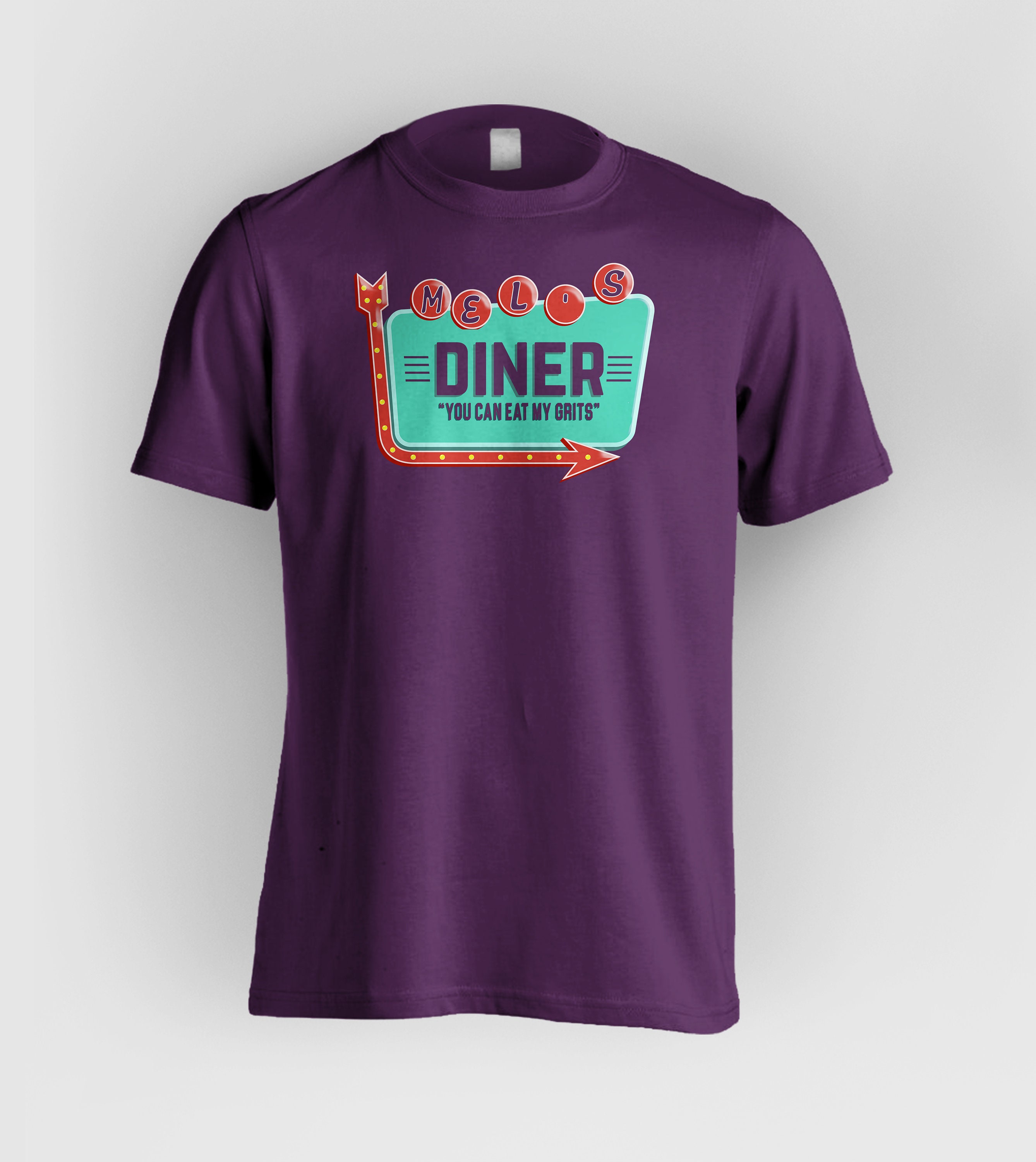 Vintage 70s TV Show Mel's Diner T-shirt FREE Shipping - Etsy