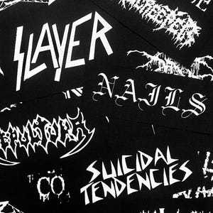 Heavy Trash Metal Patches, Punk Patches, DIY Patches, Screen Printing ...