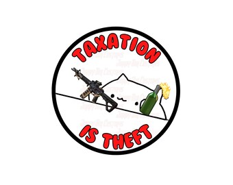 Funny Theft Sticker - Etsy