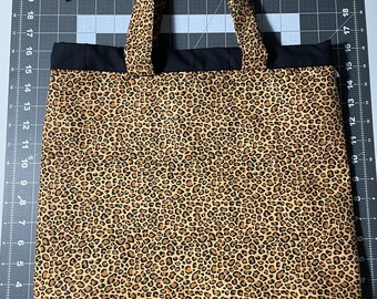 Cheetah Print Tote Bag - Etsy