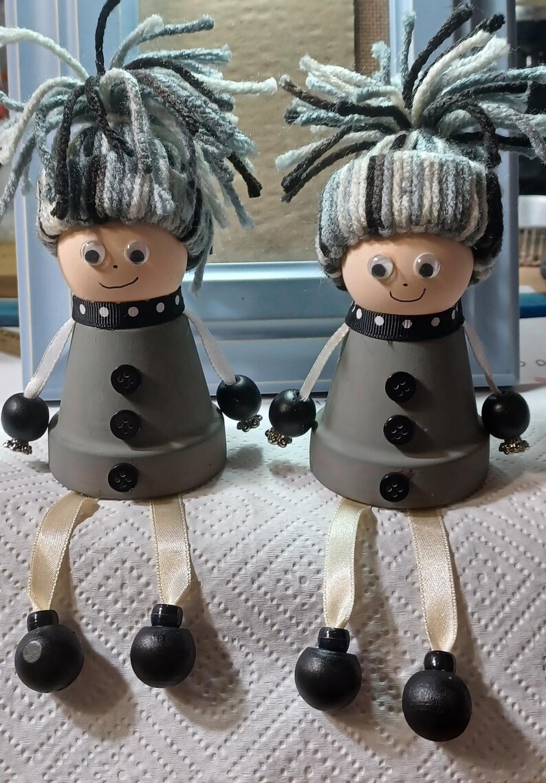Handmade Flower Pot Pals to Make You Smile - Etsy