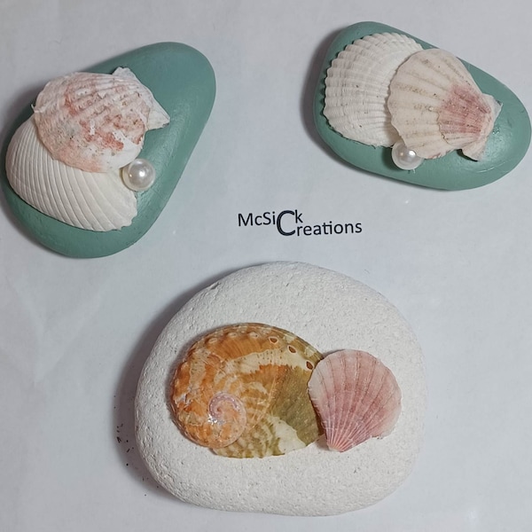 Painted Rocks and Shells - Etsy