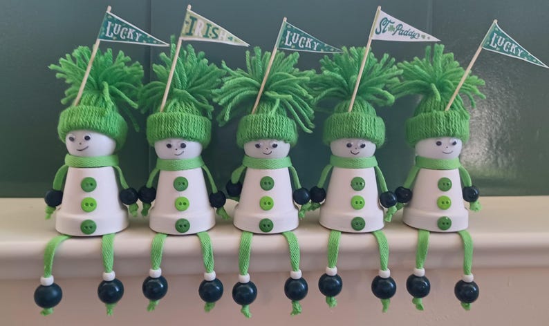 Handmade Flower Pot Pals to Make You Smile - Etsy