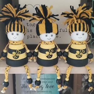 Handmade Flower Pot Pals to Make You Smile - Etsy